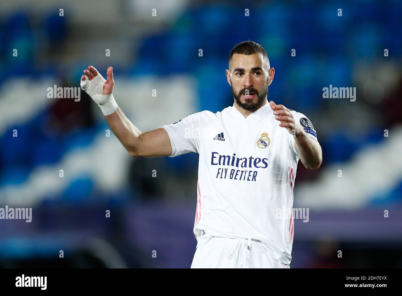 Karim Benzema of Real Madrid during the UEFA Champions League, Group B ...