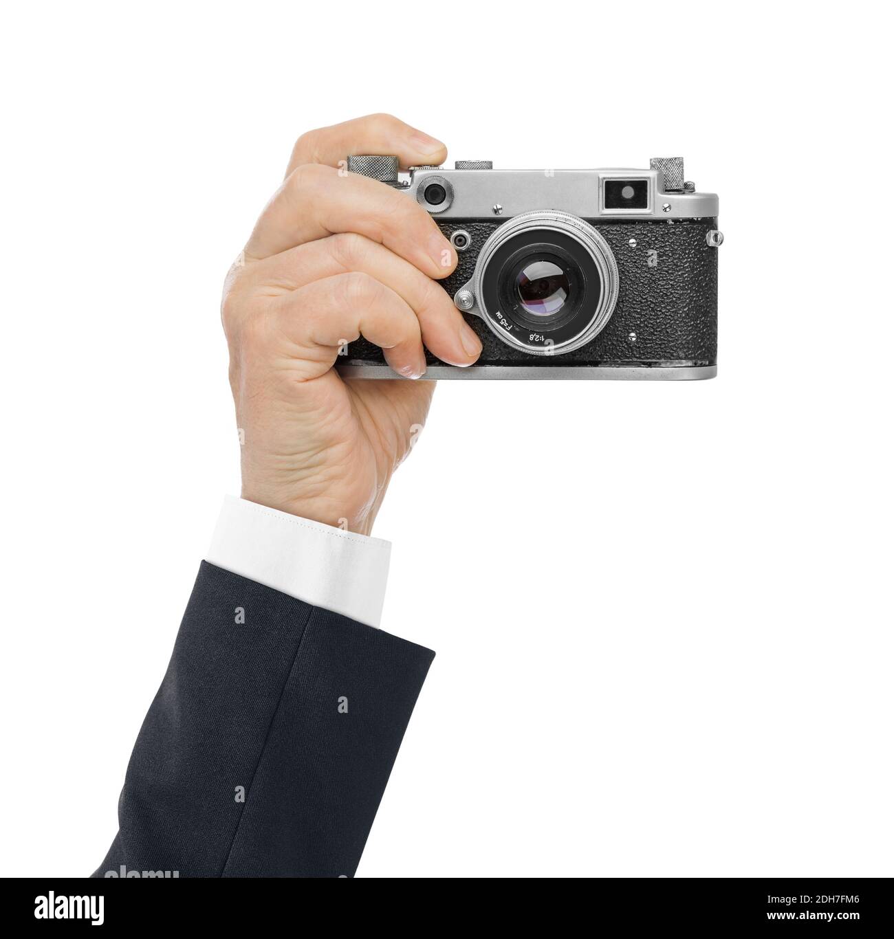 Vintage camera man Cut Out Stock Images & Pictures - Alamy