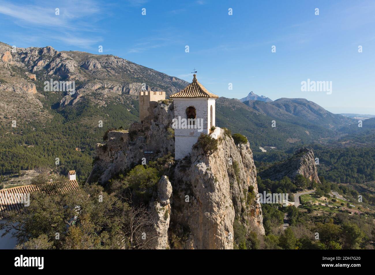 Guadalest castle Alicante Spain historic village in beautiful spanish ...