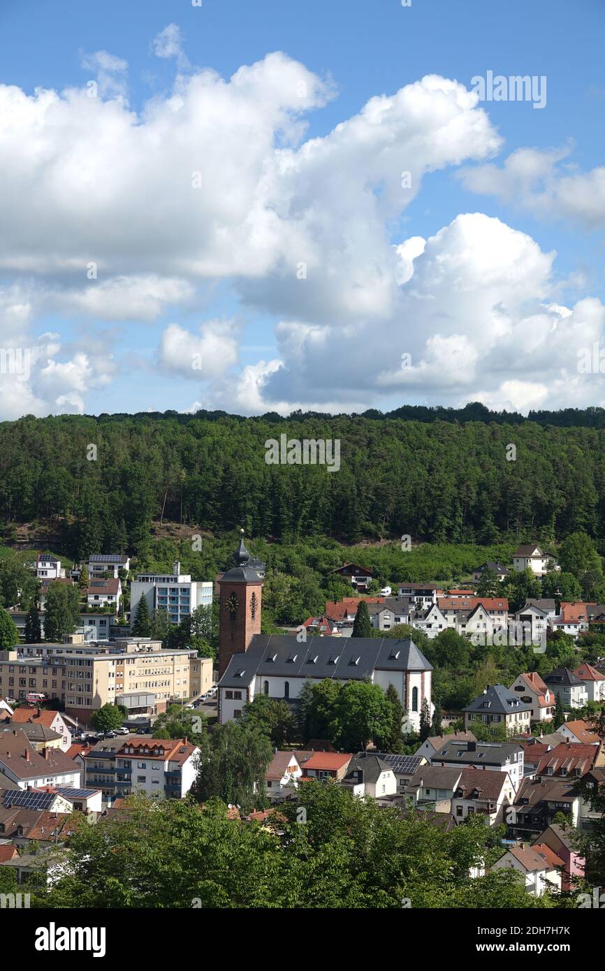 Rodalben with church Stock Photo - Alamy