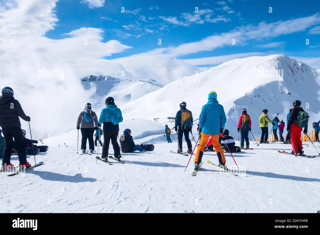Saalbach ski hi-res stock photography and images - Alamy