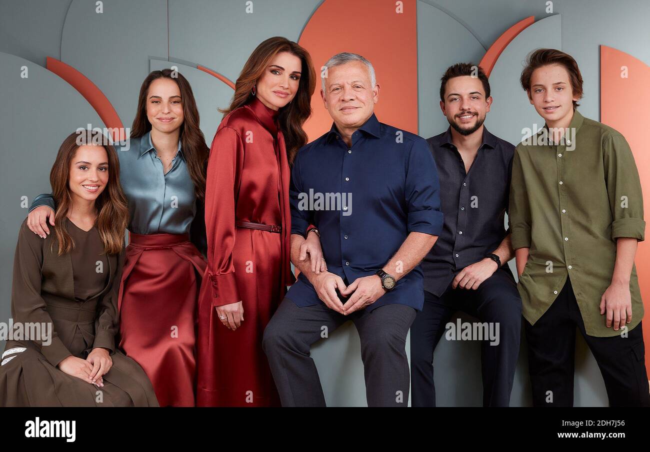 Their Majesties King Abdullah II and Queen Rania and Their Royal ...