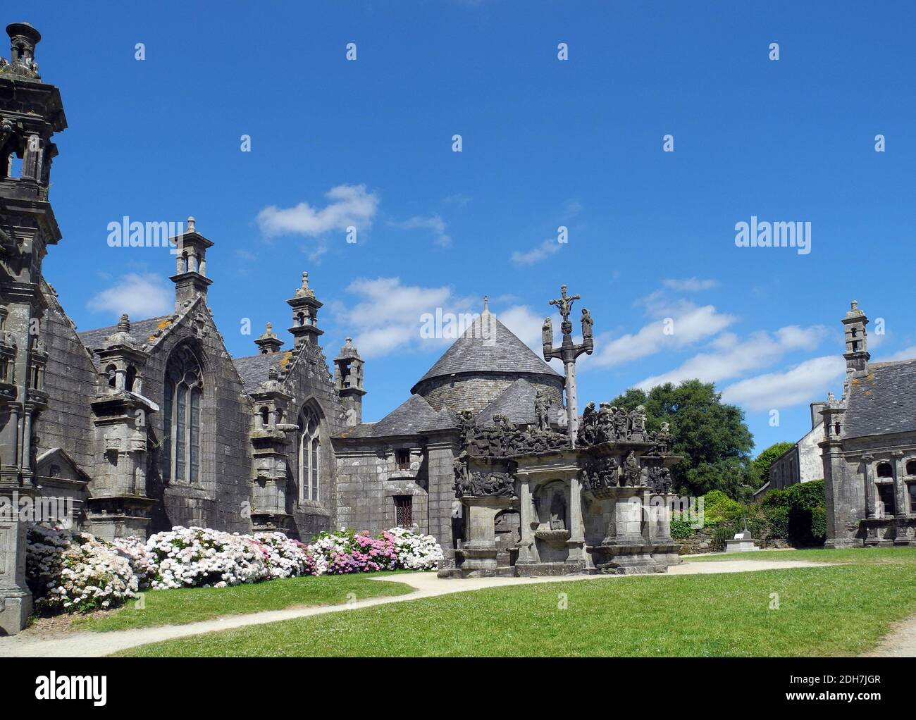 Parish of Guimiliau in Brittany Stock Photo - Alamy