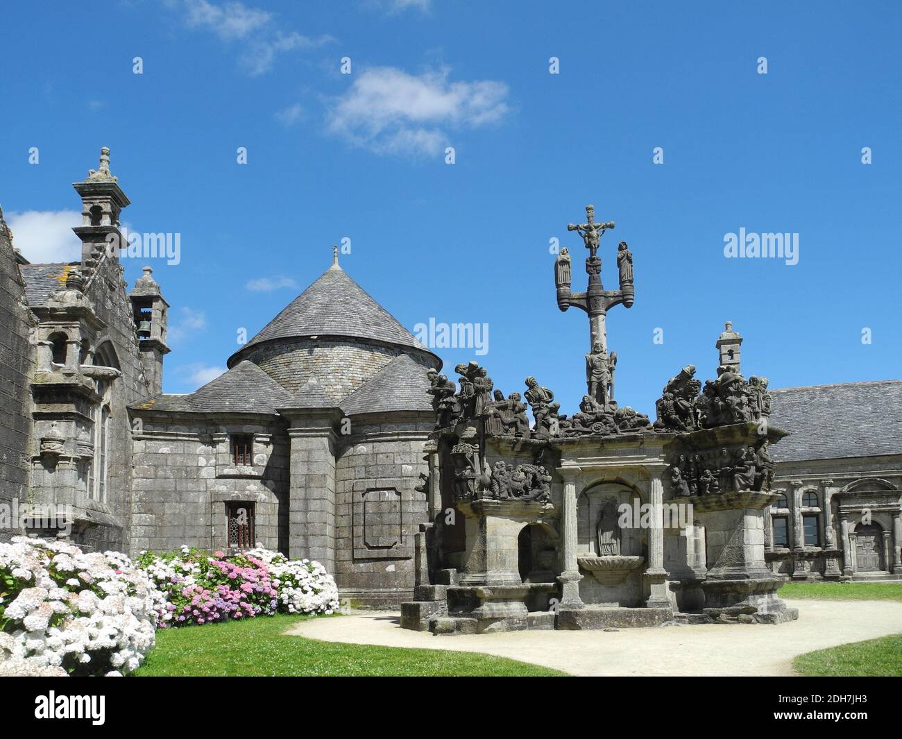 Parish of Guimiliau in Brittany Stock Photo - Alamy