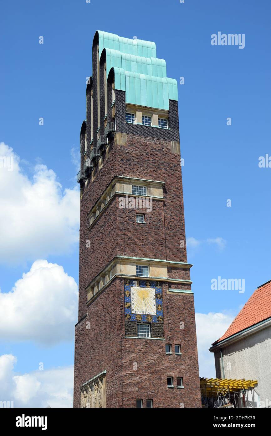Wedding tower in Darmstadt Stock Photo - Alamy