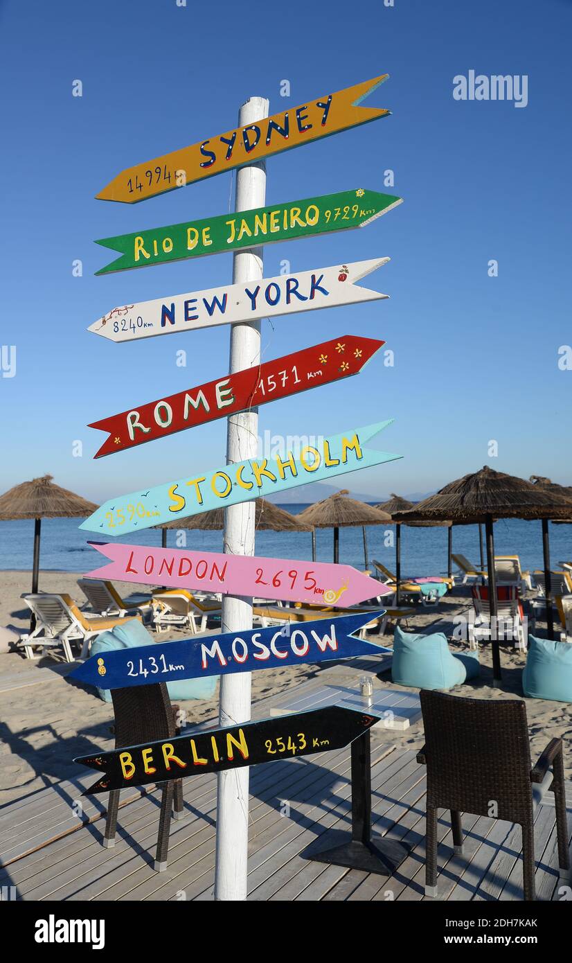 Kos sign hi-res stock photography and images - Alamy