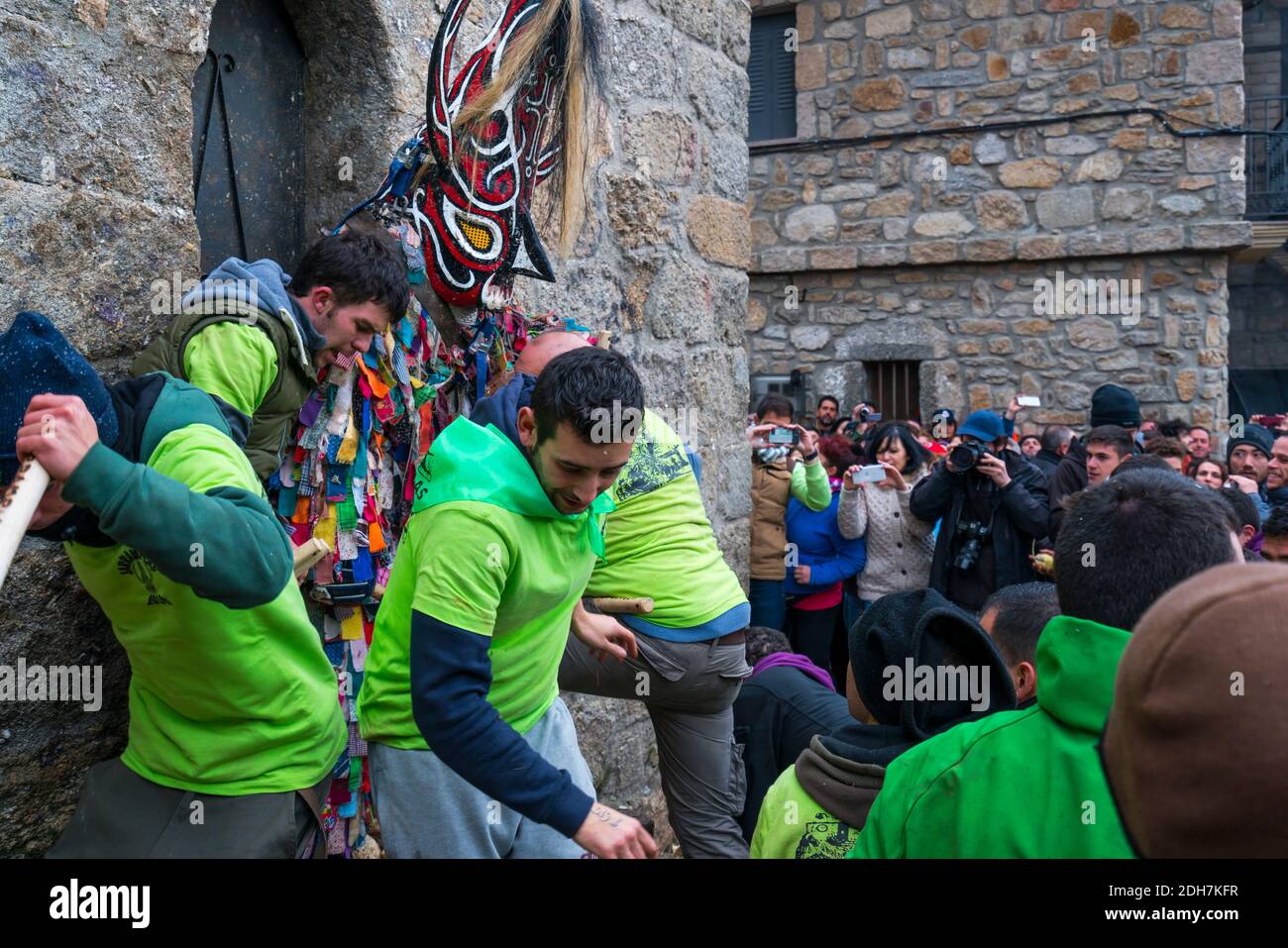 JARRAMPLAS, Carnival, Piornal, Jerte Valley, Cáceres, Extremadura ...