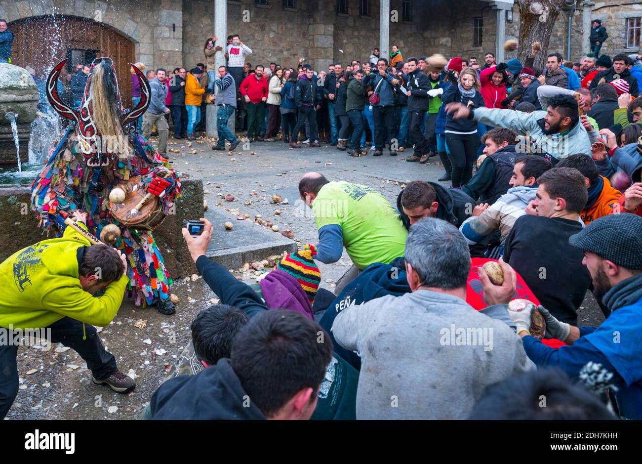 JARRAMPLAS, Carnival, Piornal, Jerte Valley, Cáceres, Extremadura ...