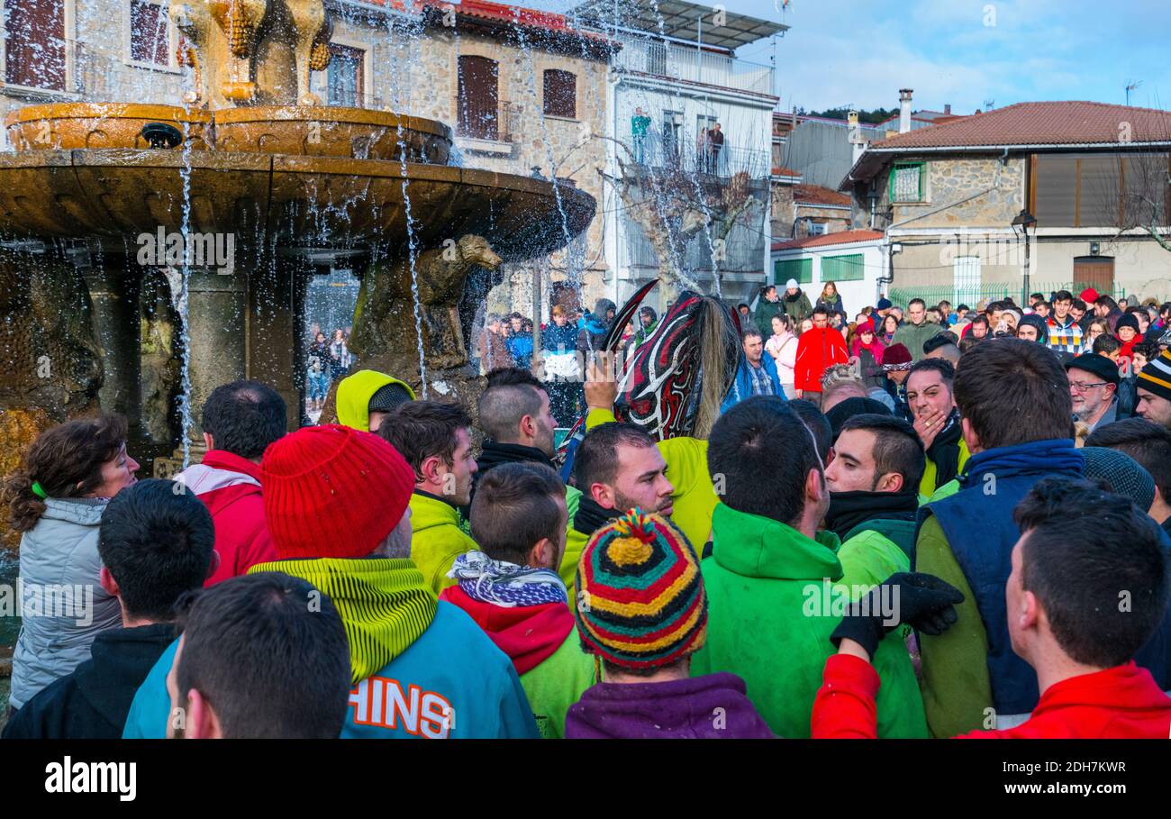 JARRAMPLAS, Carnival, Piornal, Jerte Valley, Cáceres, Extremadura ...
