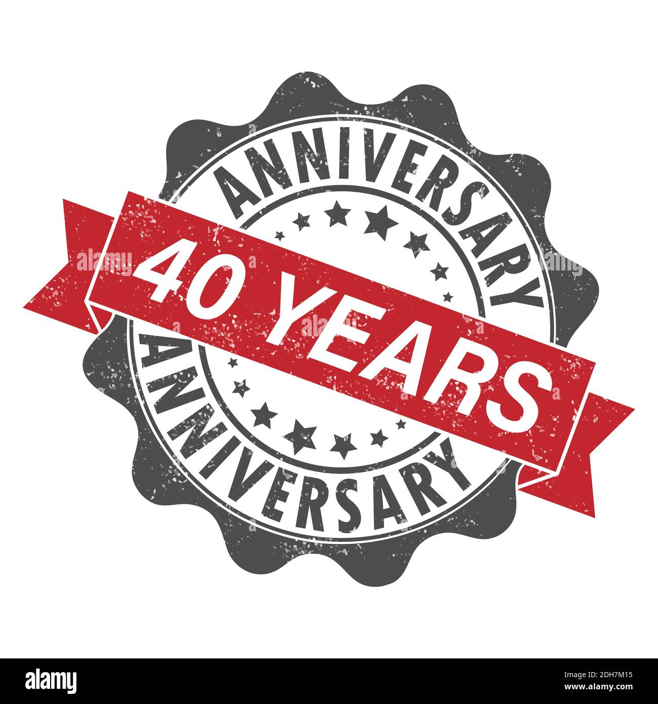 40 years decorative anniversary background Stock Vector Images - Alamy