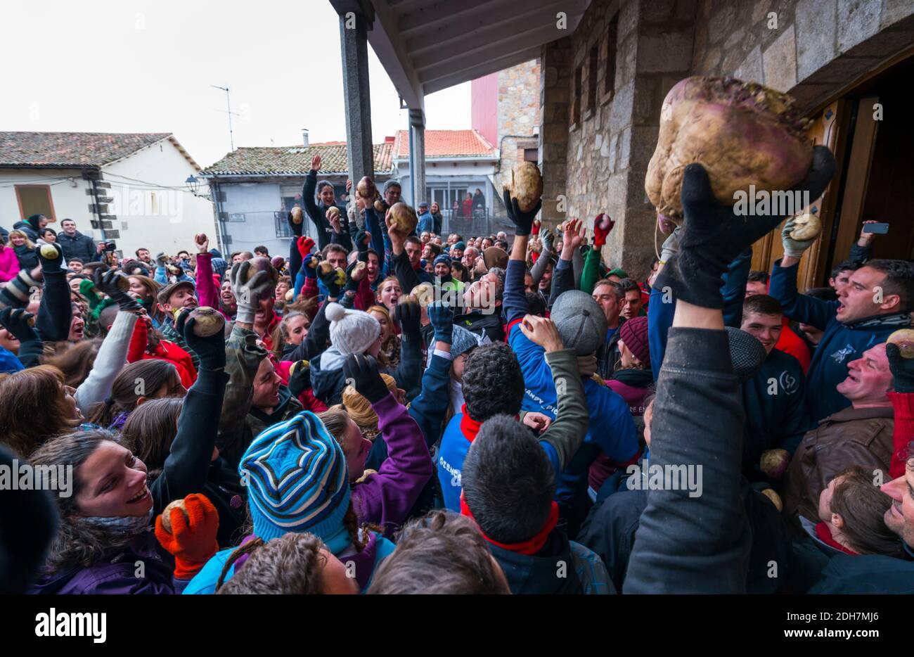 JARRAMPLAS, Carnival, Piornal, Jerte Valley, Cáceres, Extremadura ...
