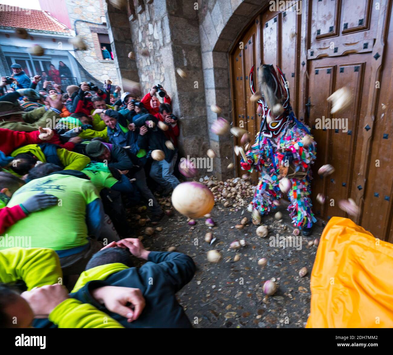 JARRAMPLAS, Carnival, Piornal, Jerte Valley, Cáceres, Extremadura ...