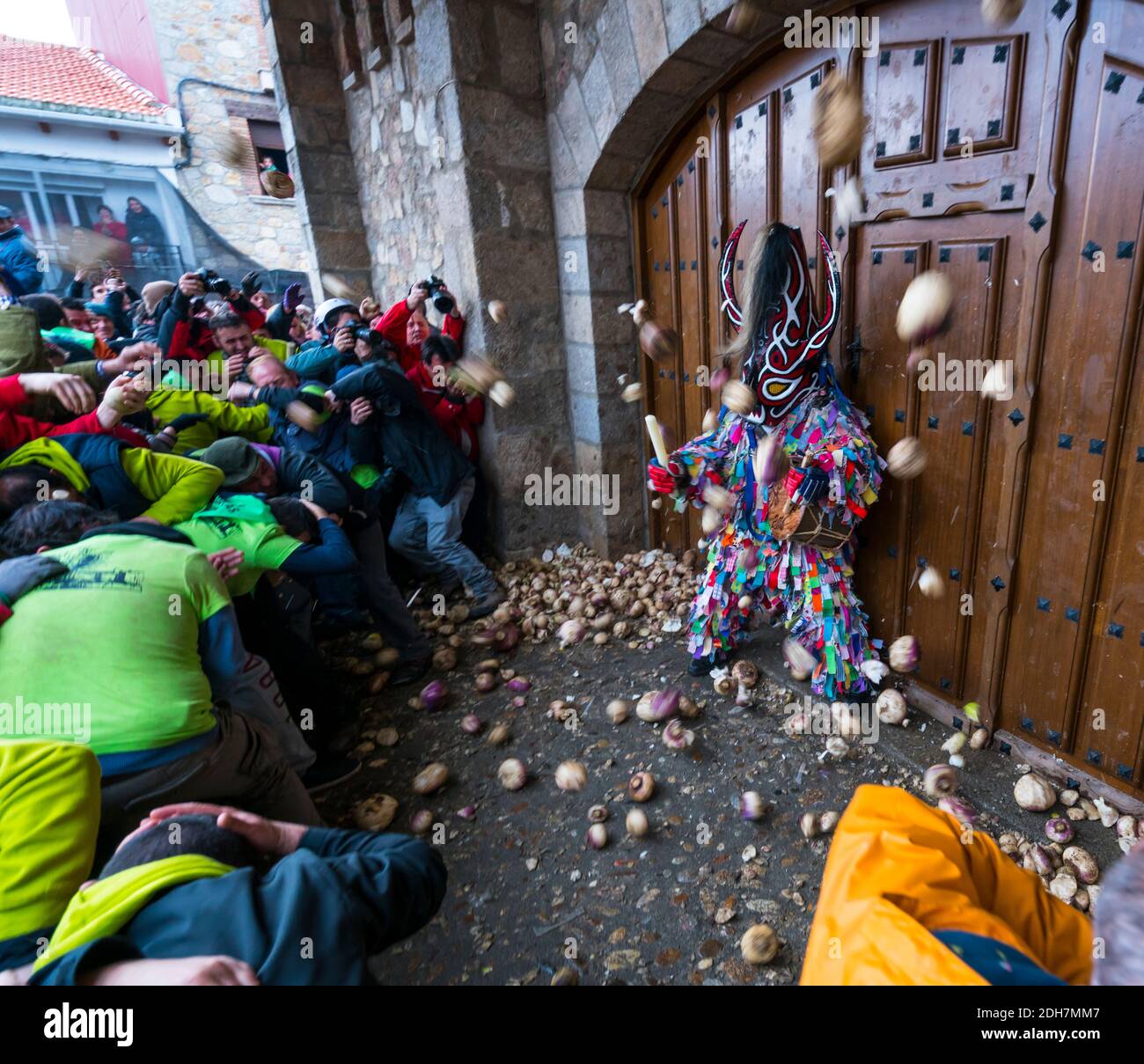 JARRAMPLAS, Carnival, Piornal, Jerte Valley, Cáceres, Extremadura ...