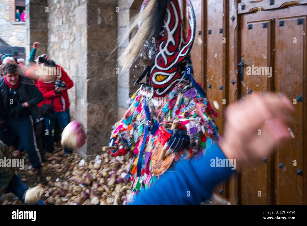 JARRAMPLAS, Carnival, Piornal, Jerte Valley, Cáceres, Extremadura ...