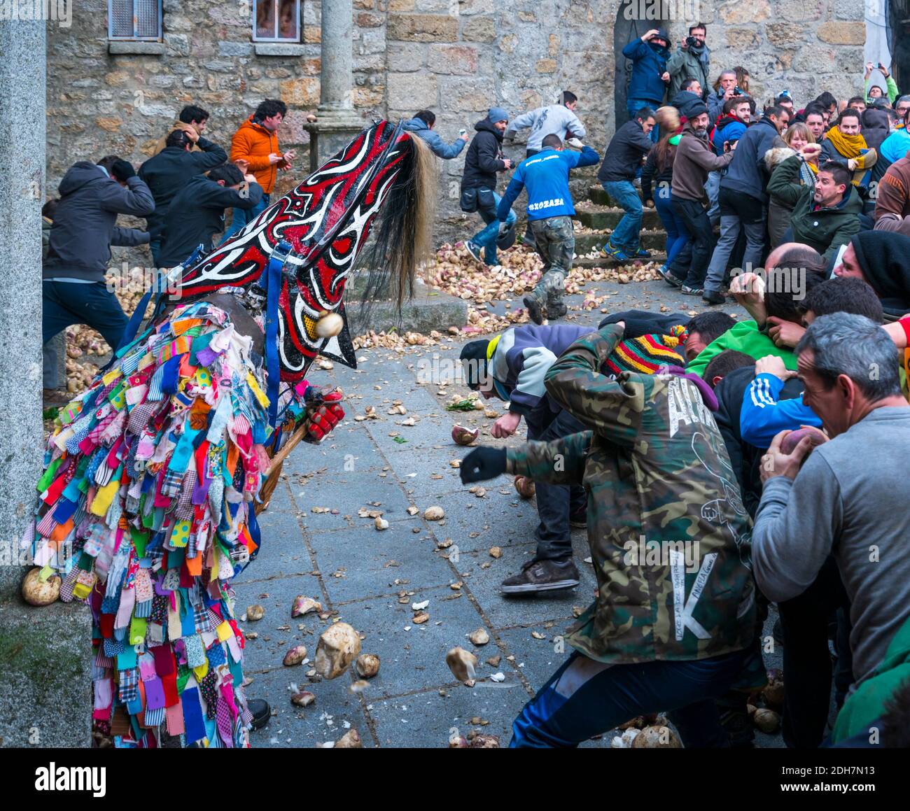 JARRAMPLAS, Carnival, Piornal, Jerte Valley, Cáceres, Extremadura ...