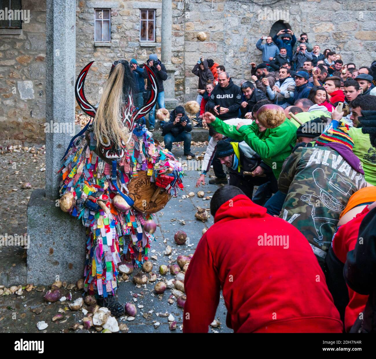 JARRAMPLAS, Carnival, Piornal, Jerte Valley, Cáceres, Extremadura ...