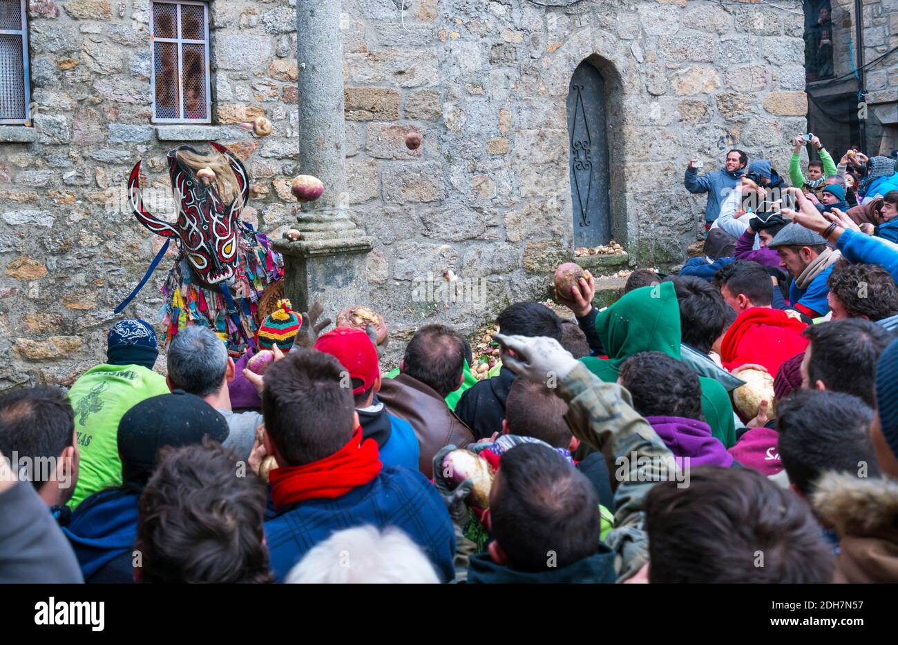 JARRAMPLAS, Carnival, Piornal, Jerte Valley, Cáceres, Extremadura ...