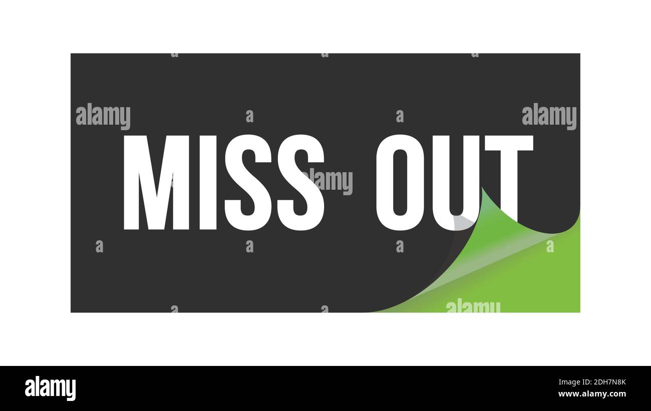 Miss out stamp hi-res stock photography and images - Alamy