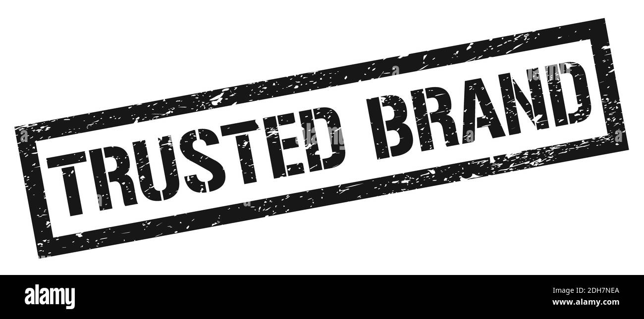Trusted brand word hi-res stock photography and images - Alamy