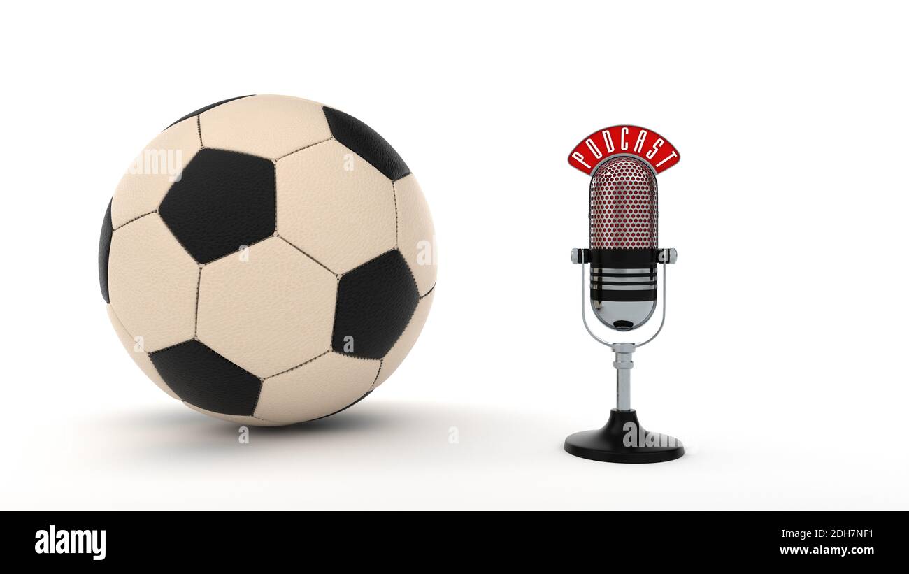Football microphone hi-res stock photography and images - Alamy