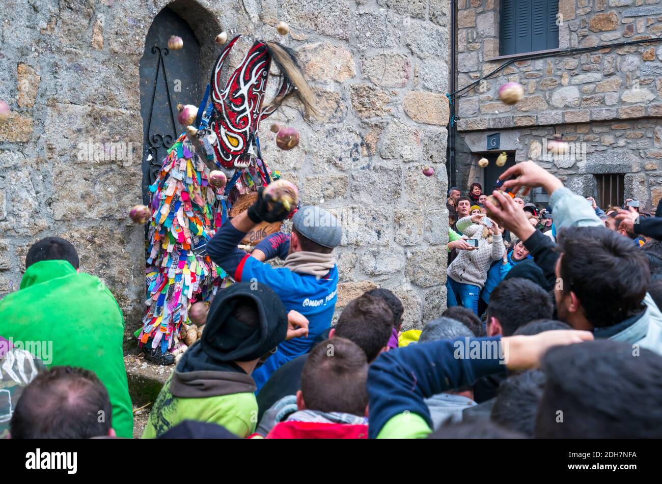 JARRAMPLAS, Carnival, Piornal, Jerte Valley, Cáceres, Extremadura ...