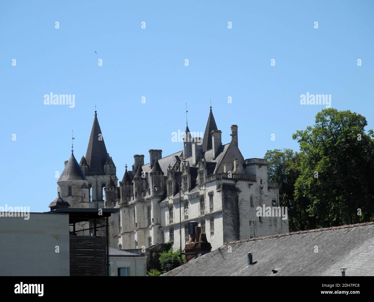 Castle Loches, France Stock Photo - Alamy