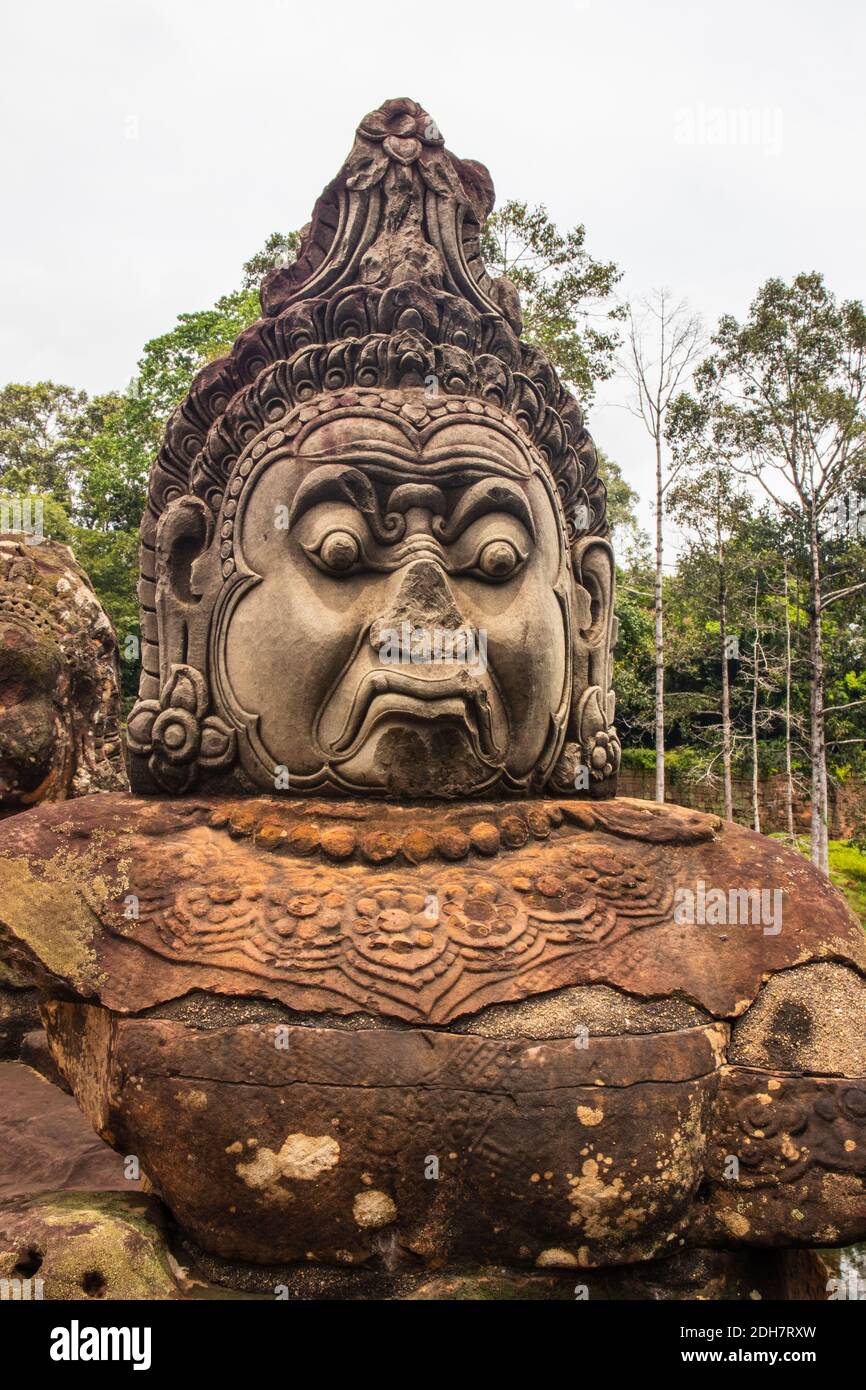 Angkor is a region near the city of Siem Reap in Cambodia, which was ...