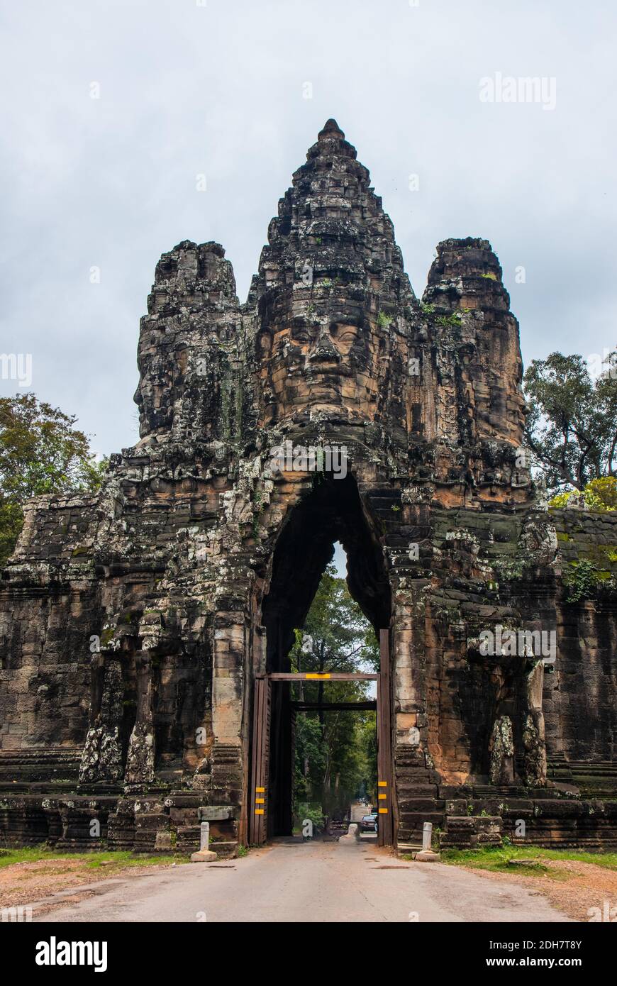 Angkor is a region near the city of Siem Reap in Cambodia, which was ...