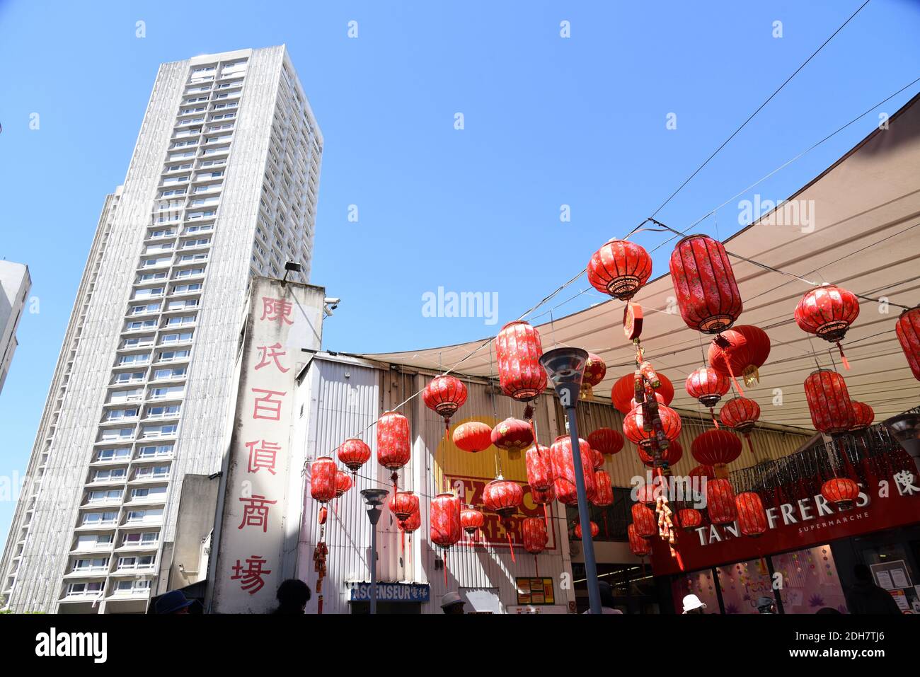 Paris (France): Chinatown in the 13th arrondissement (district ...