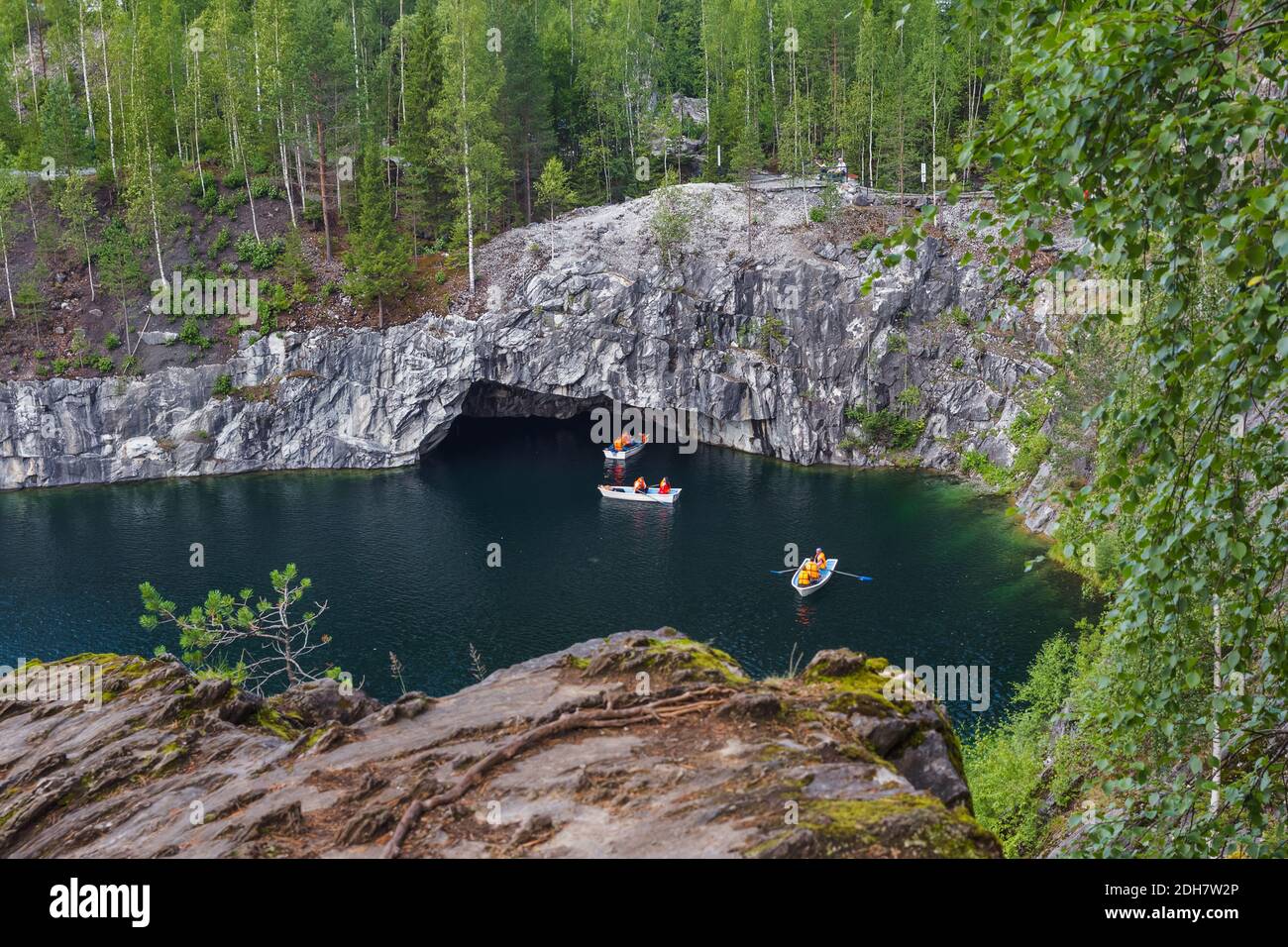 Mountain park ruskeala hi-res stock photography and images - Alamy