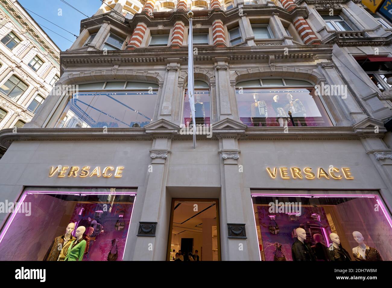 Versace shop on bond street hi-res stock photography and images - Alamy