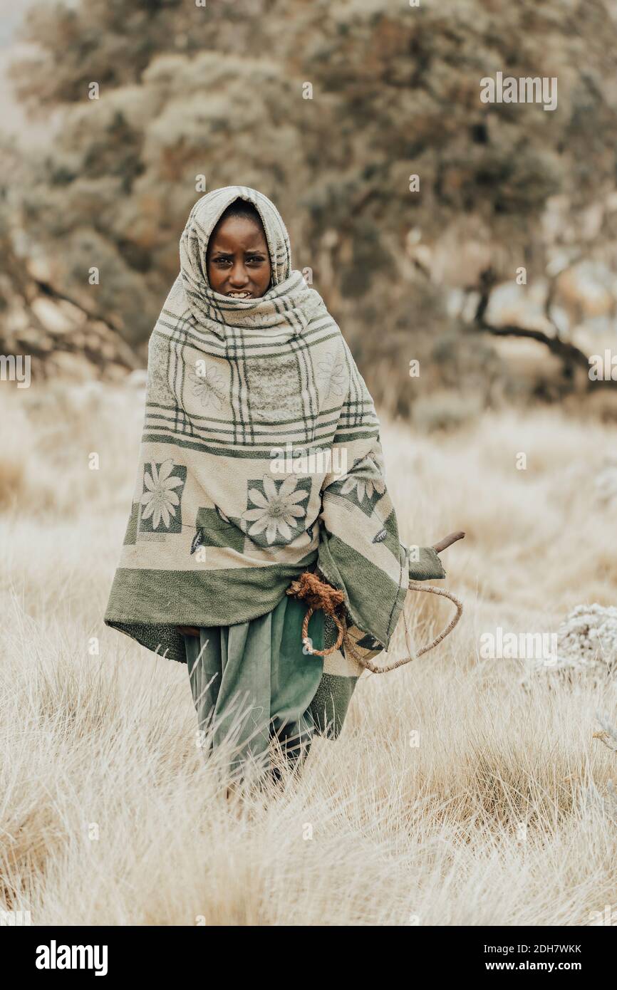 Girl shepherdess hi-res stock photography and images - Alamy