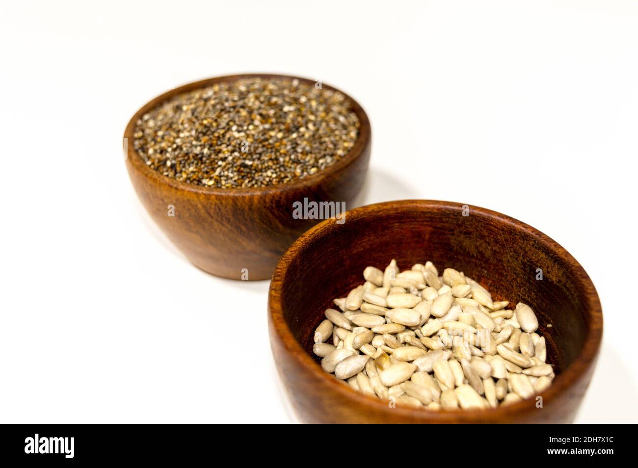 The seeds spilled from its container Stock Photo - Alamy