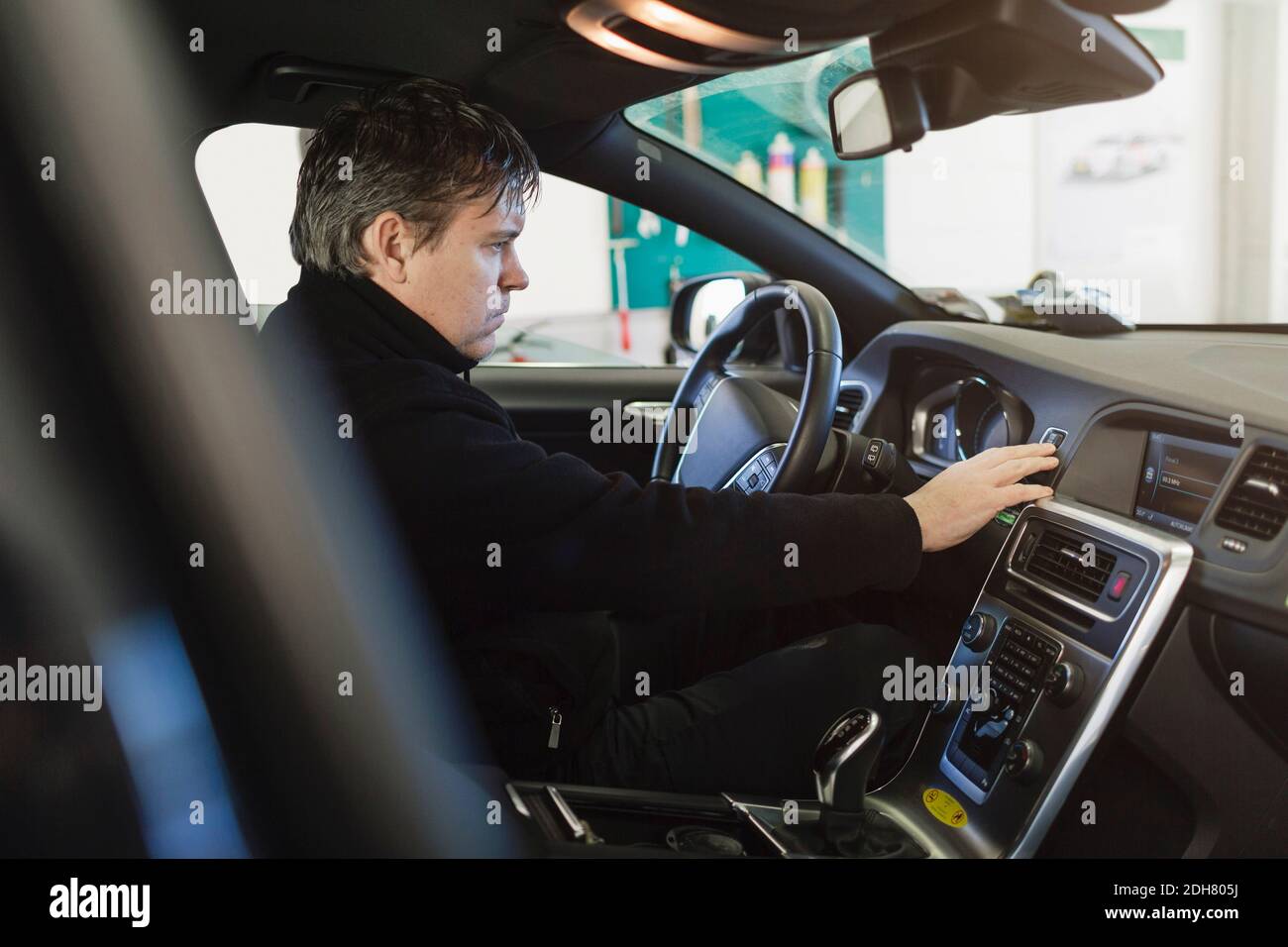 Car interior and mechanic hi-res stock photography and images - Alamy