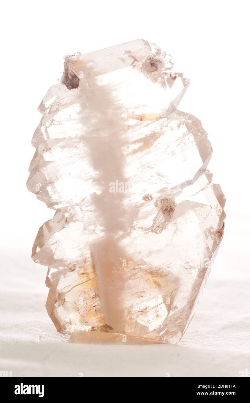 quartz crystal mineral sample used in manufacturing Stock Photo - Alamy