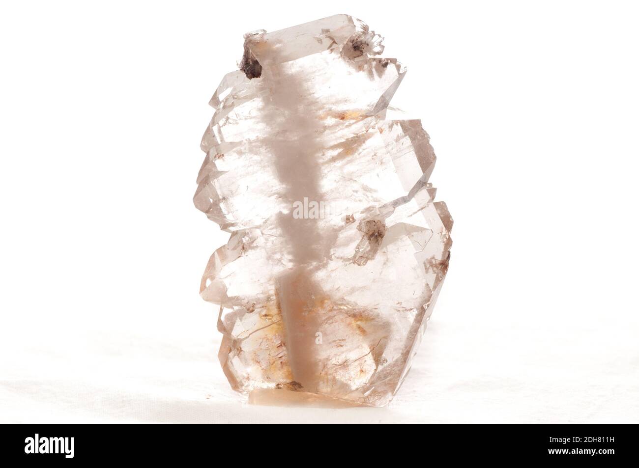 quartz crystal mineral sample used in manufacturing Stock Photo - Alamy