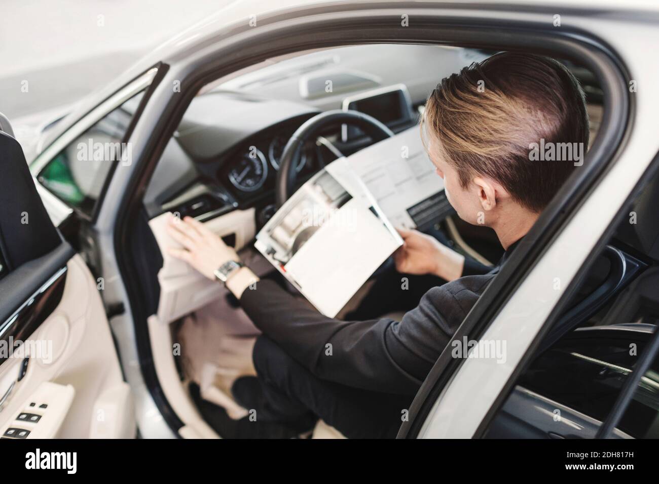 New car brochure hi-res stock photography and images - Alamy