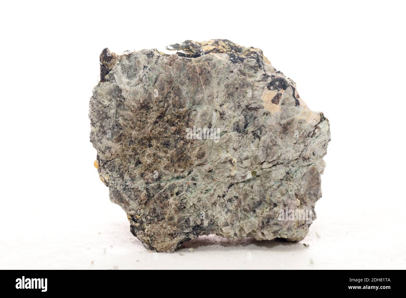 uranophane mineral element sample, uranium cousin, radioactive Stock ...