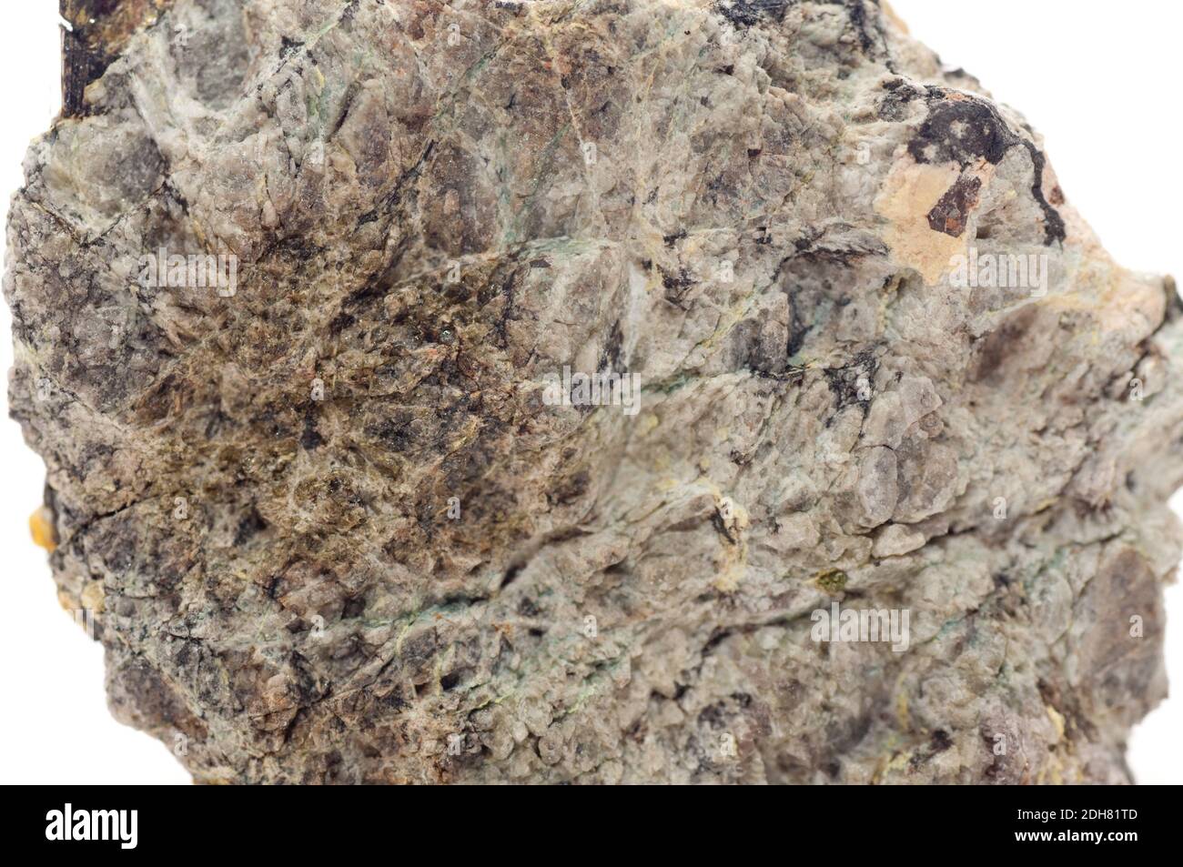 uranophane mineral element sample, uranium cousin, radioactive Stock ...