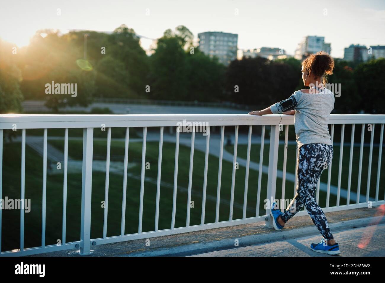 Touching the railing hi-res stock photography and images - Alamy