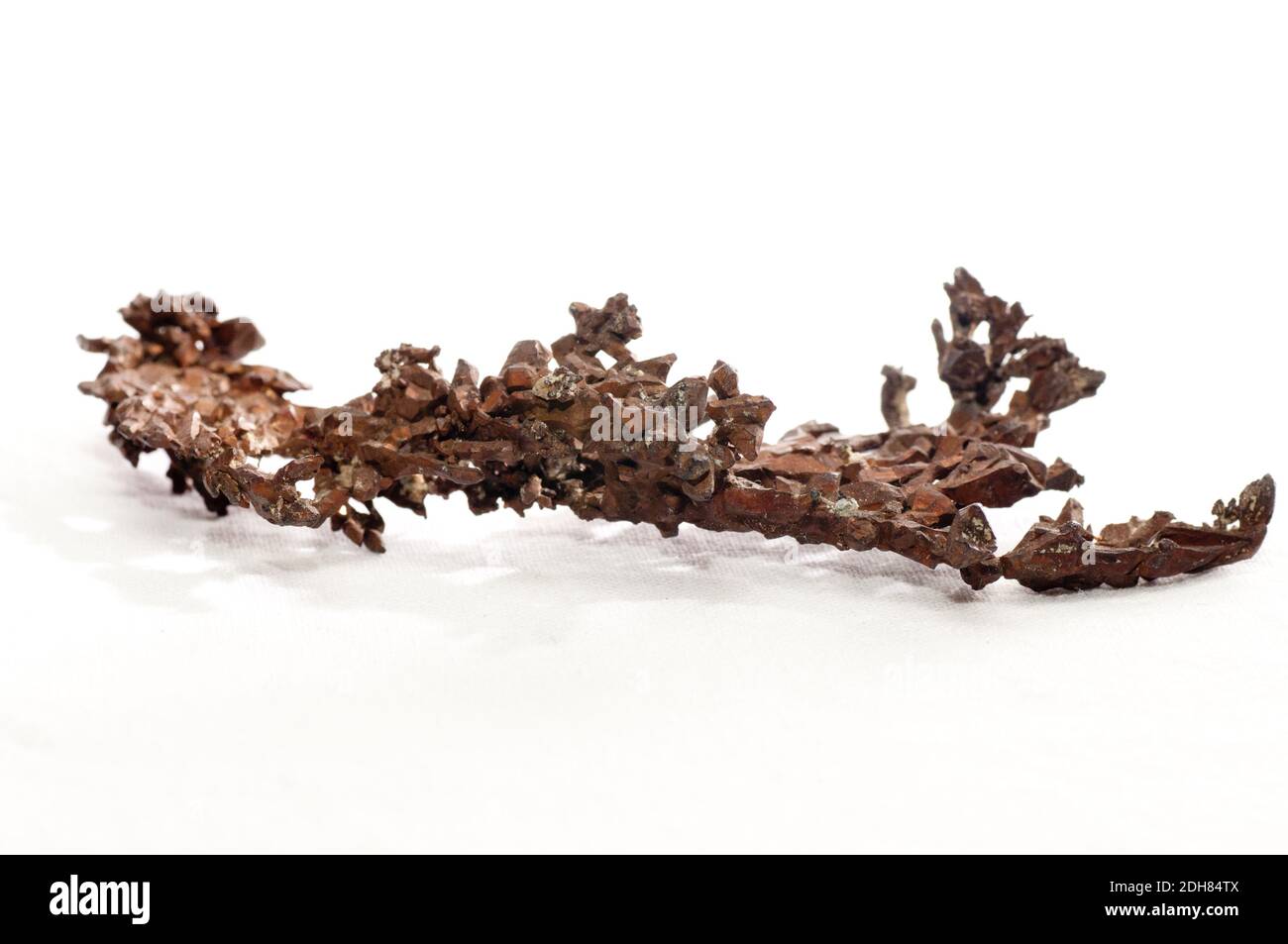 copper ore metal mineral sample used in manufacturing and jewelry Stock ...