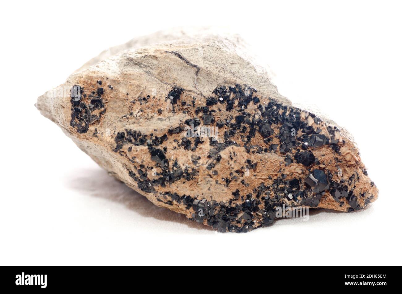 andradite mineral crystal sample gemstone unrefined ore mined Stock ...