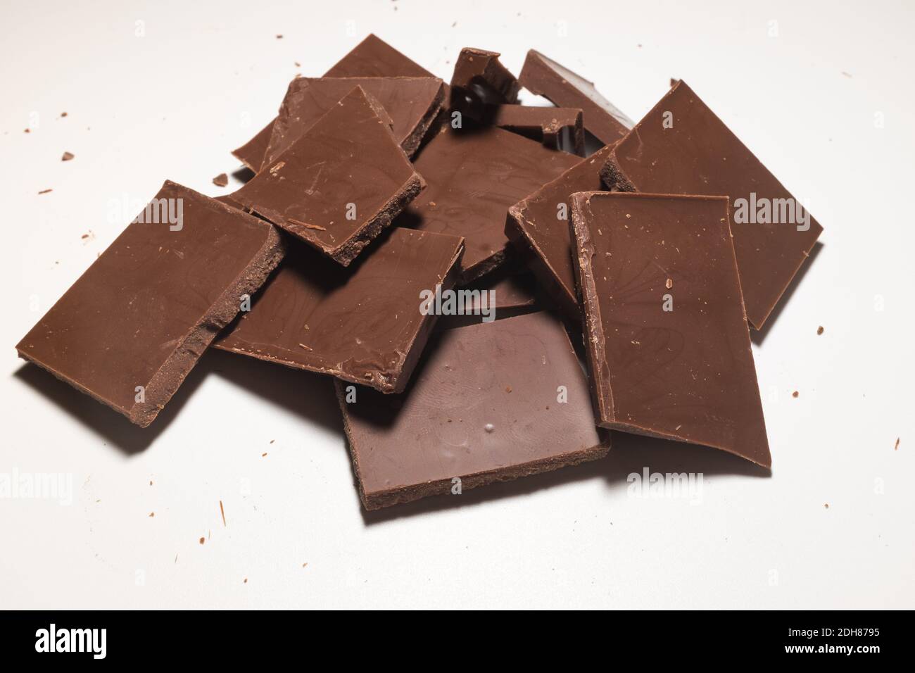 Sweet, delicious and soft chocolate Stock Photo - Alamy
