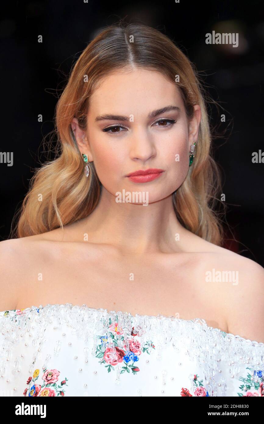 Lily James attends 'The Guernsey Literary And Potato Peel Pie Society ...