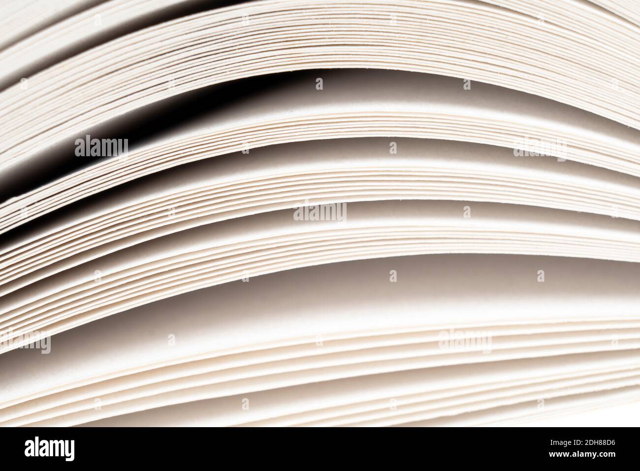 Macro shot of open book. Education and study concept. Close-up of ...