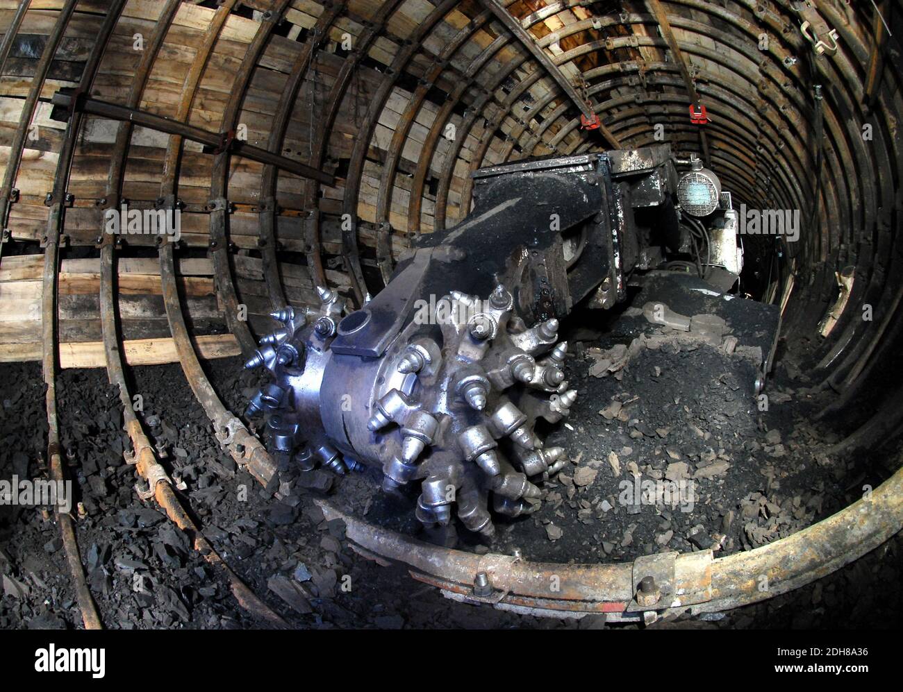 A machine for production of underground facilities Stock Photo - Alamy