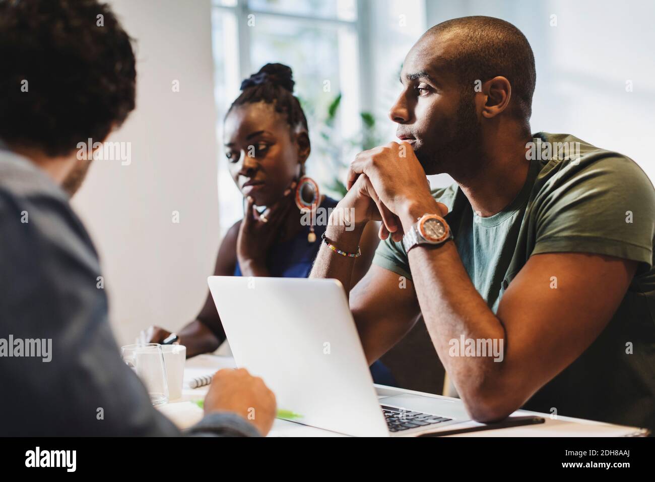 Listening learning computer language hi-res stock photography and ...