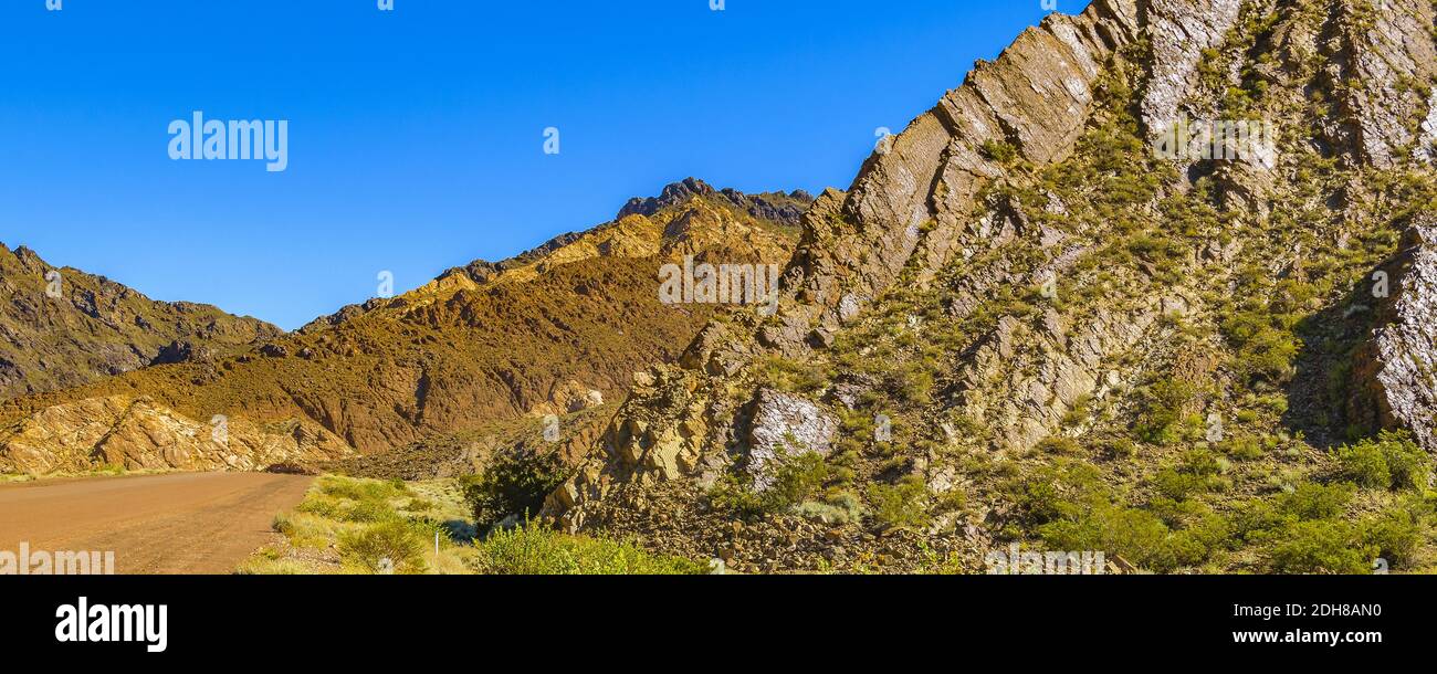 Arid Landscape Brava Lagoon Reserve La Rioja, Argentina Stock Photo - Alamy