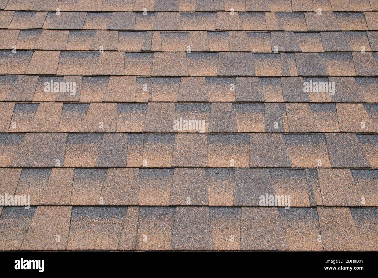 Brown Composite Shingle Roofing as Texture Background Stock Photo - Alamy