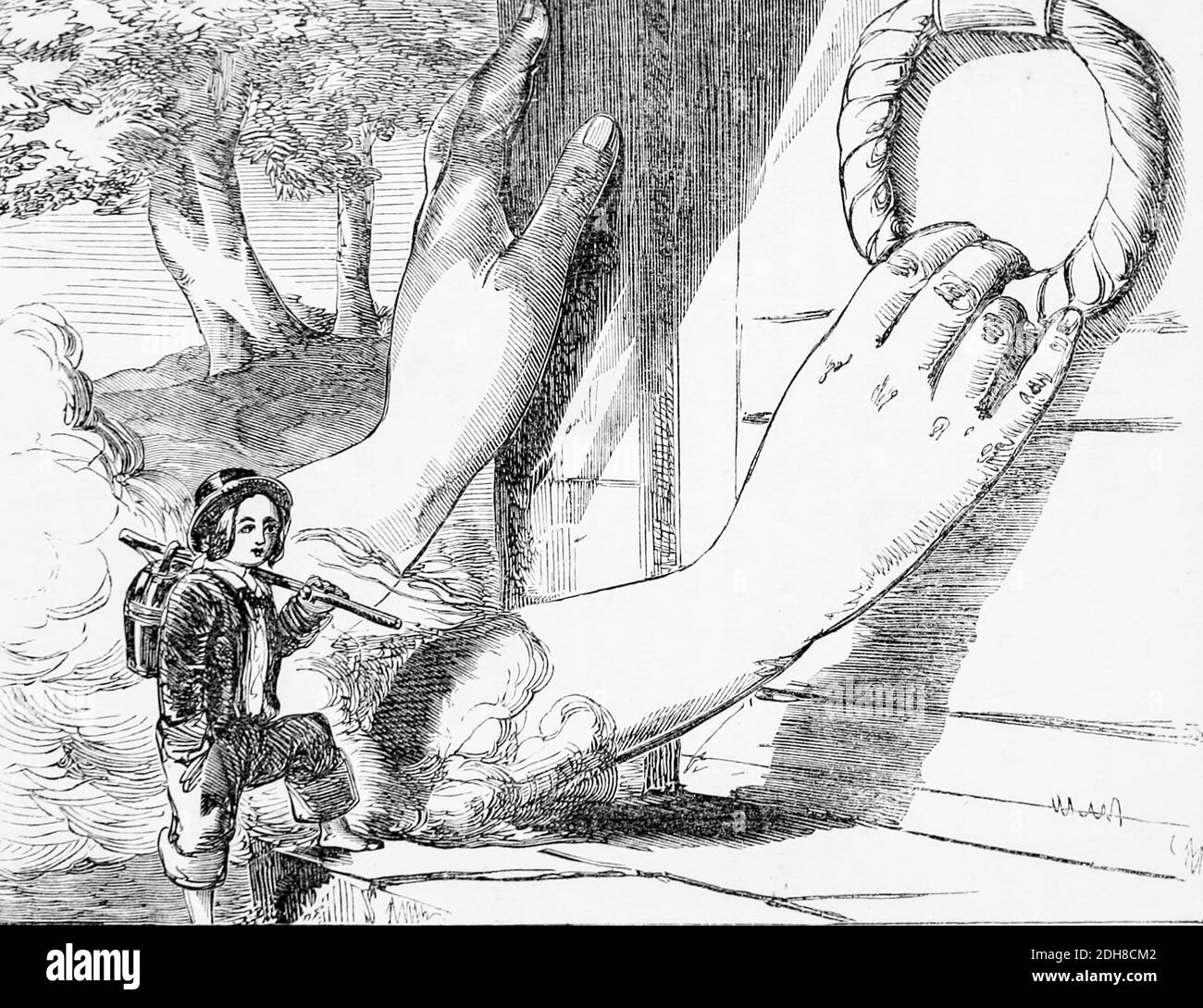 Giant Hands or the reward of industry a Fairy Tale from the book 'Fairy ...